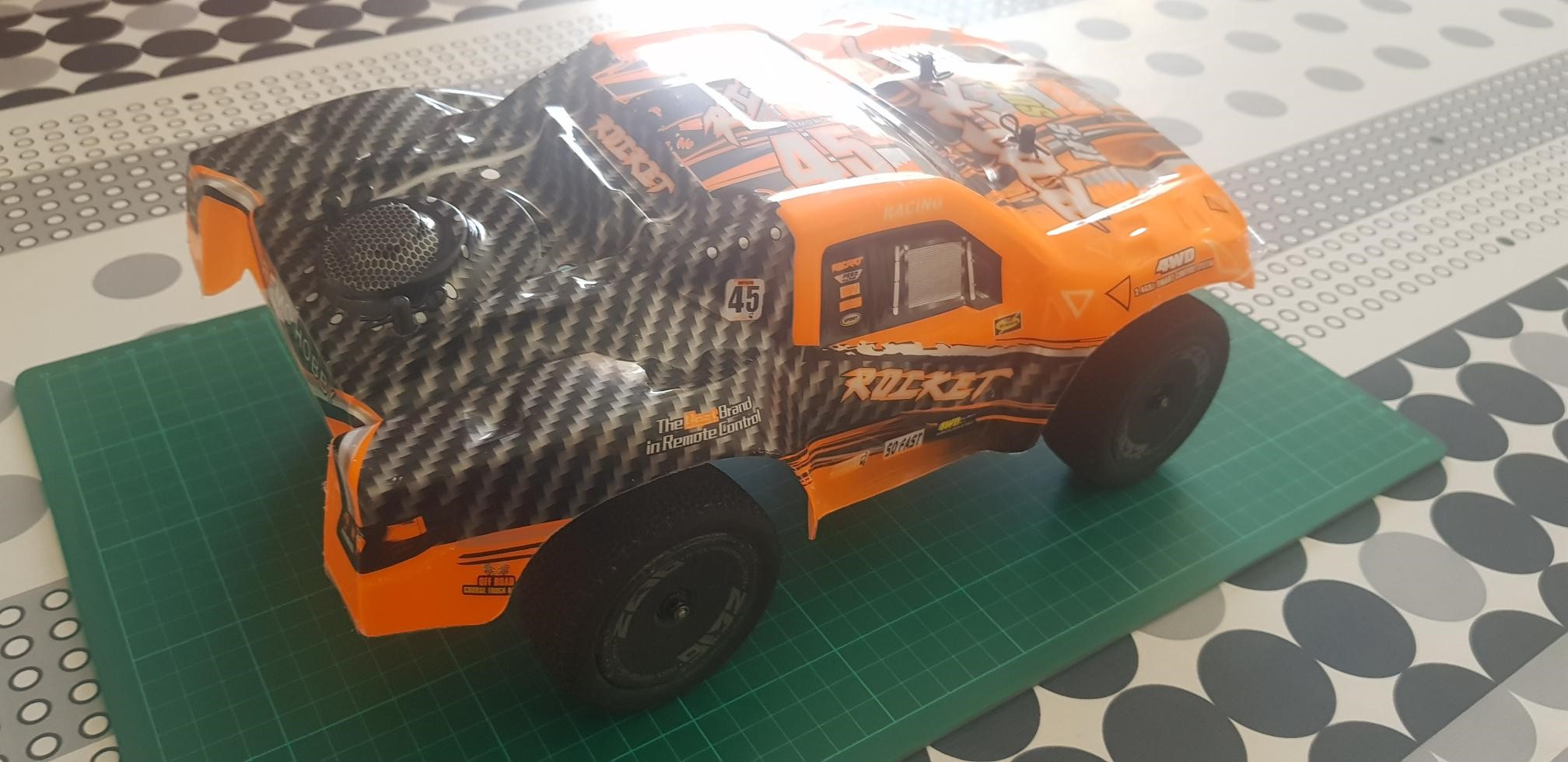 STL file Support for Wltoys 144001 "Remo hobby" body shell・Design to ...