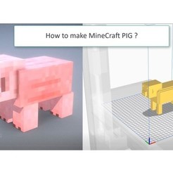 STL files for 3D printer Minecraft ・ Cults