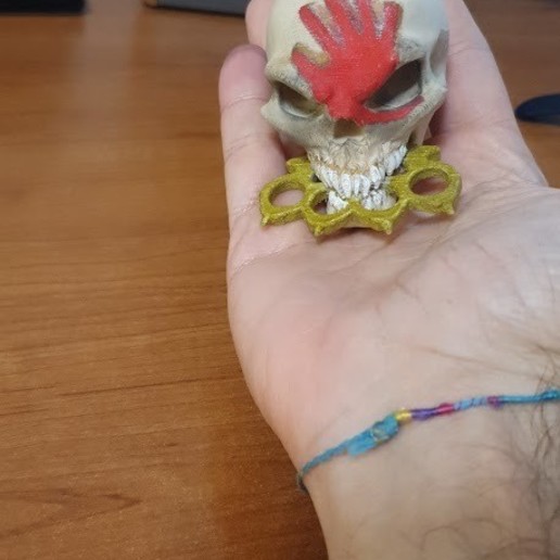 3D printing Five Finger Death Punch Skull ・ Cults