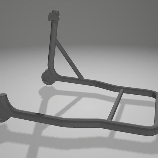 Download free STL file Paddock stand mono • 3D printing object ・ Cults