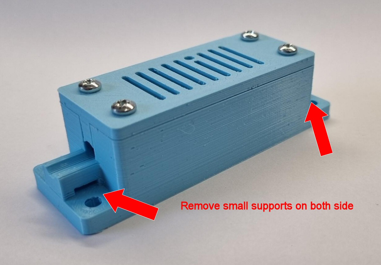 Free STL file LM2596 HOLDER V2・3D printing model to download・Cults