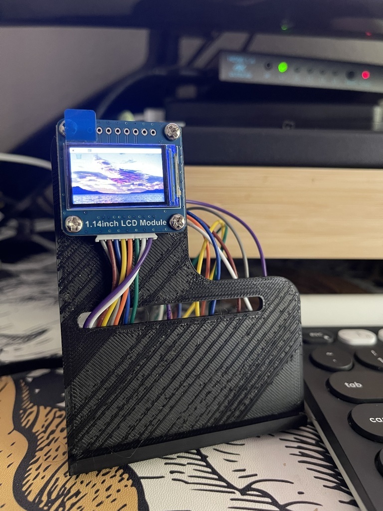 Free 3D file Waveshare 1.14 Pi Zero Mount・3D printable object to ...