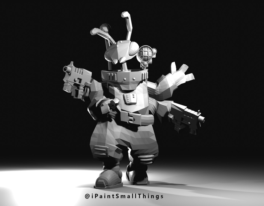 Free 3D file Ant-stronaut Duelist 🎨・3D printable model to download・Cults