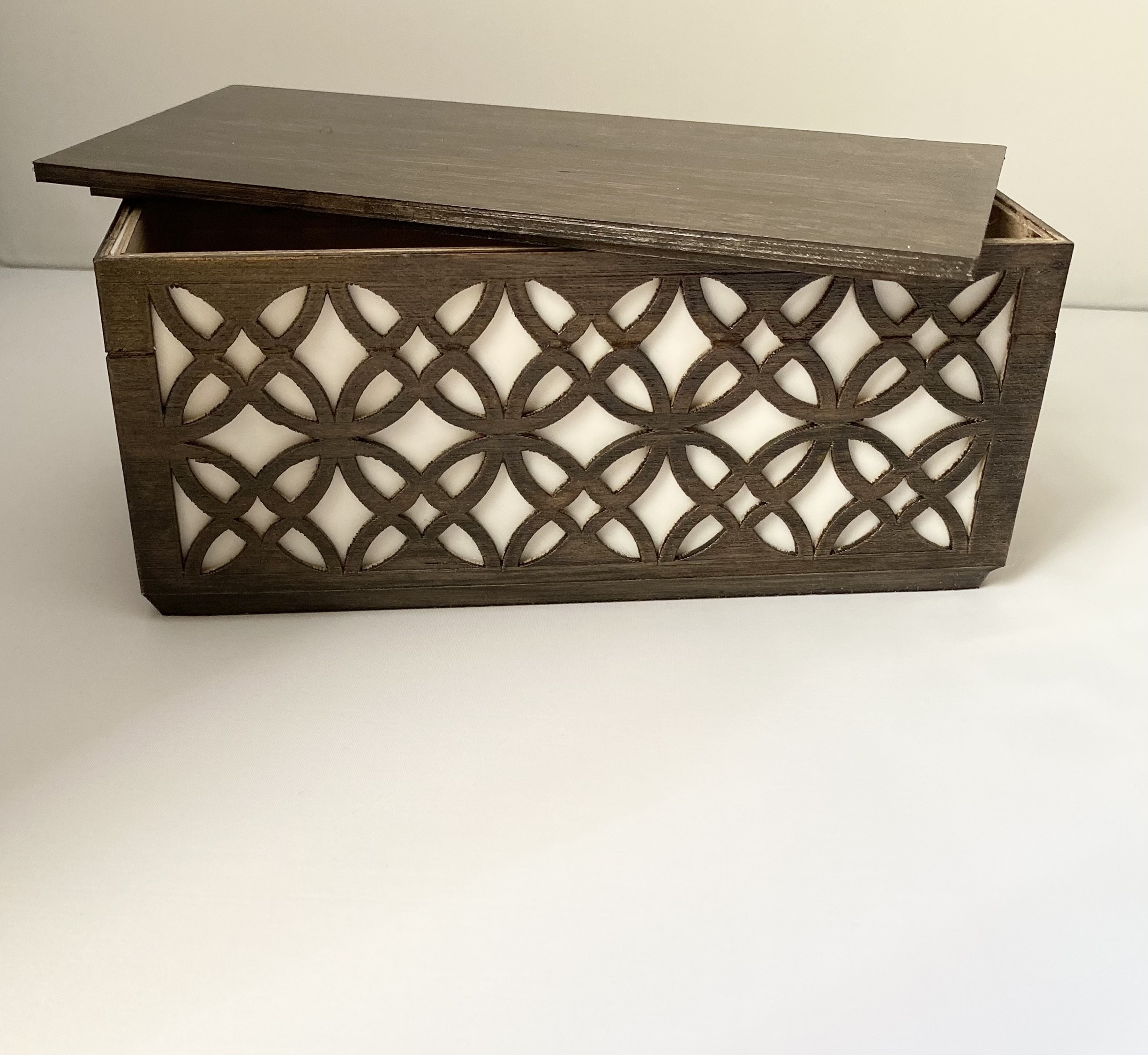 STL file Decorative Box with Color Inserts and Lid・Template to download ...