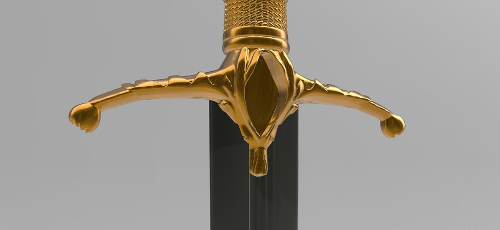 Free STL file Widow's Wail. Jaime Lannister sword. Game of Thrones 🗡️ ...