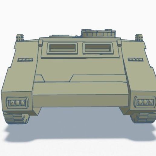 Télécharger fichier STL gratuit Wh40k Rhino APC Wheeled 6x6 Remix ...