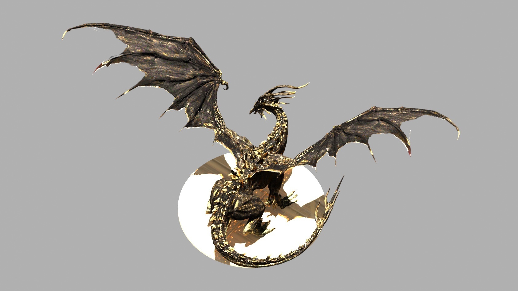 STL file Black Dragon Kalameet Dark Souls・Model to download and 3D ...