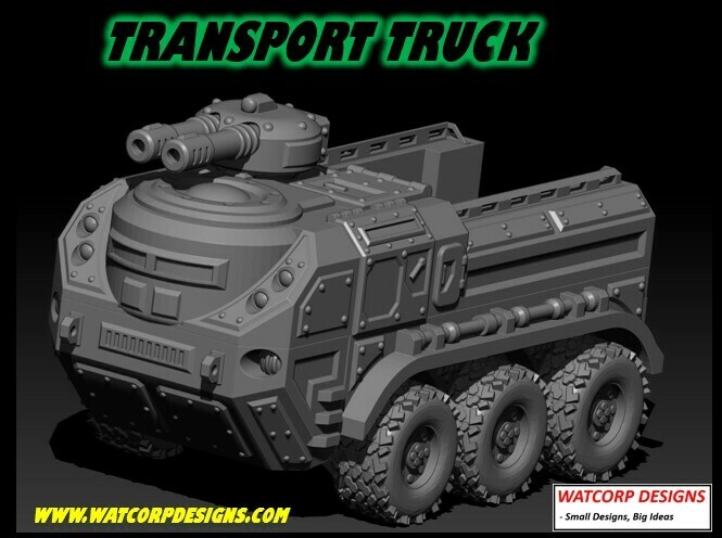 3D file Transport Truck 🚚・Template to download and 3D print・Cults
