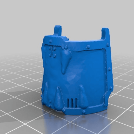 Download free STL file Demon knight armour • 3D print template ・ Cults