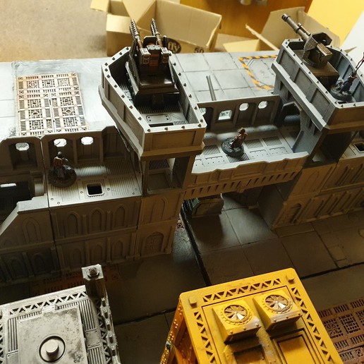 Download STL file Modu-Fort - Modular Fort for Wargames • 3D printer ...