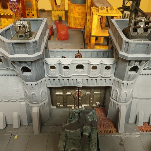 Download STL file Modu-Fort - Modular Fort for Wargames • 3D printer ...