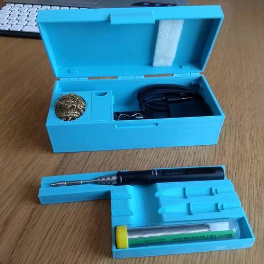 Download free STL file ST80 Soldering Iron Storage Box • Model to 3D ...