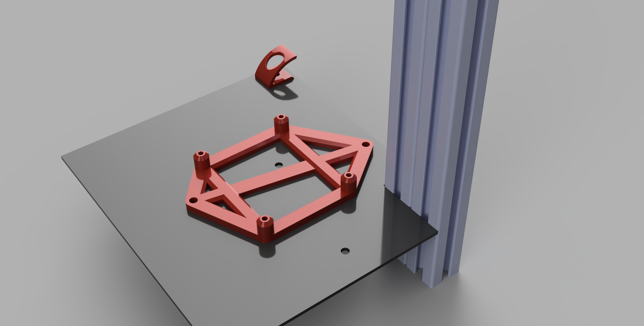 Free STL file Ender 6 Raspberry Pi holder・3D printing model to download ...