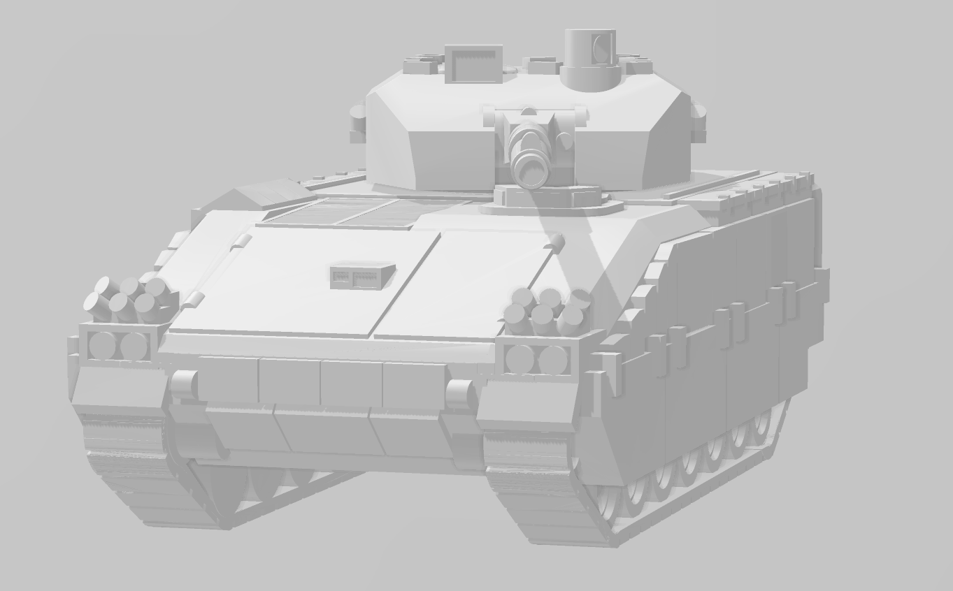 3D file Generic IFV with 2 turrets・3D printable model to download・Cults
