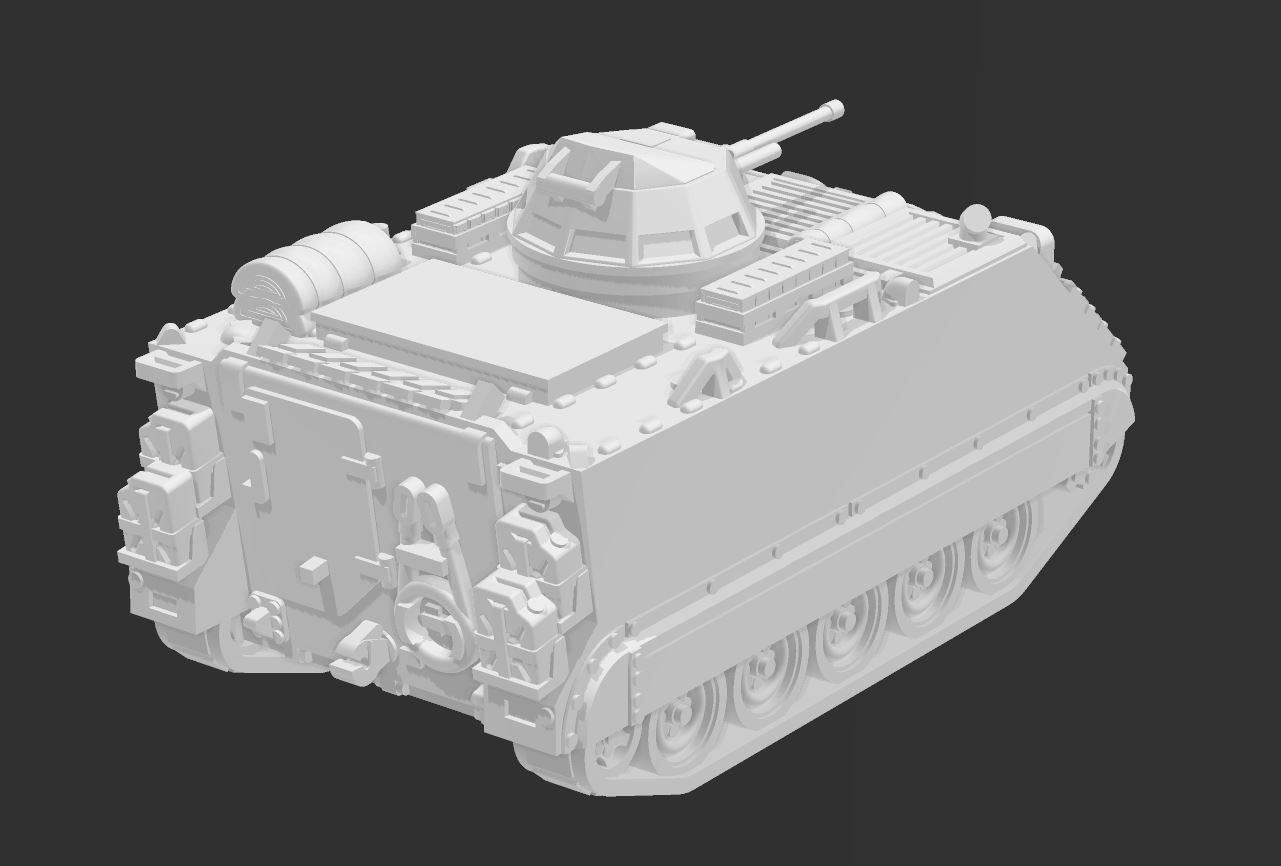 Free STL file M113AS1 APC (Australian Army Version) 🪖・3D printable ...
