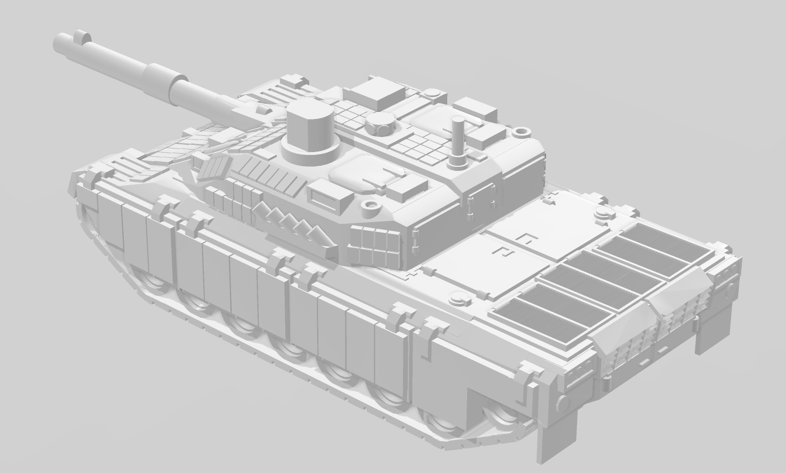 STL file Generic Tank Hunter/Destroyer 🪖・Design to download and 3D ...