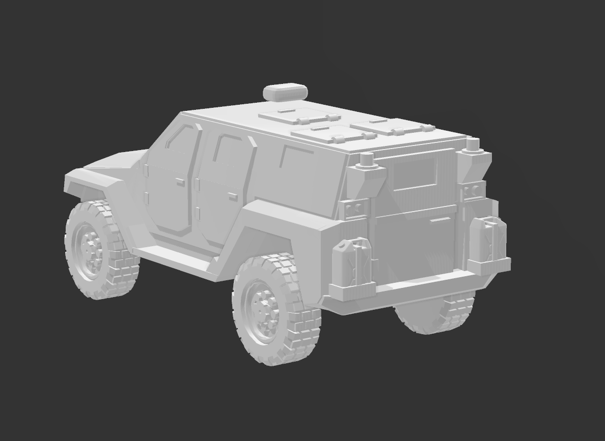 STL file MRAP/MRAV 🪖・Design to download and 3D print・Cults
