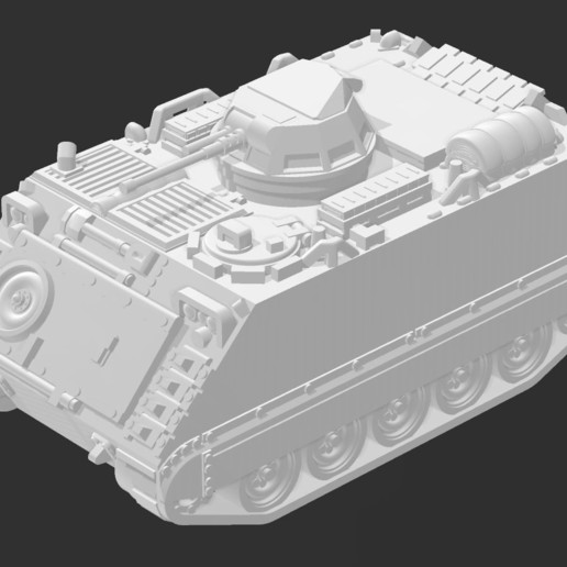 Download free STL file M113AS1 APC (Australian Army Version) • Object ...
