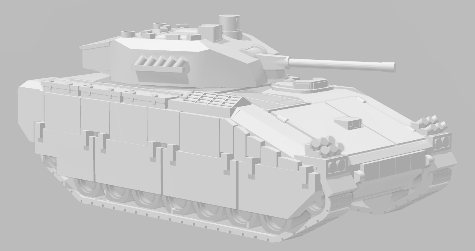 3D file Generic IFV with 2 turrets・3D printable model to download・Cults