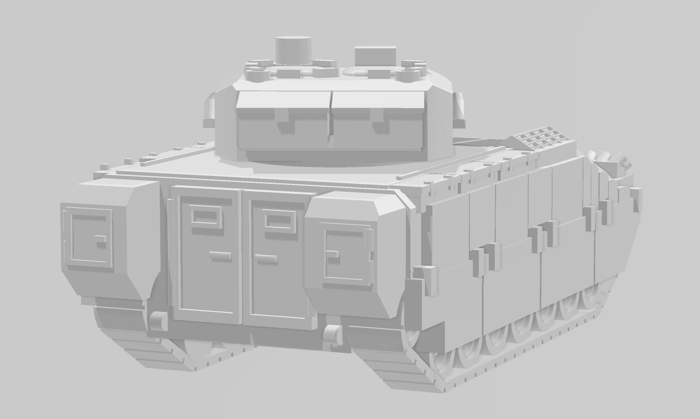 3D file Generic IFV with 2 turrets・3D printable model to download・Cults