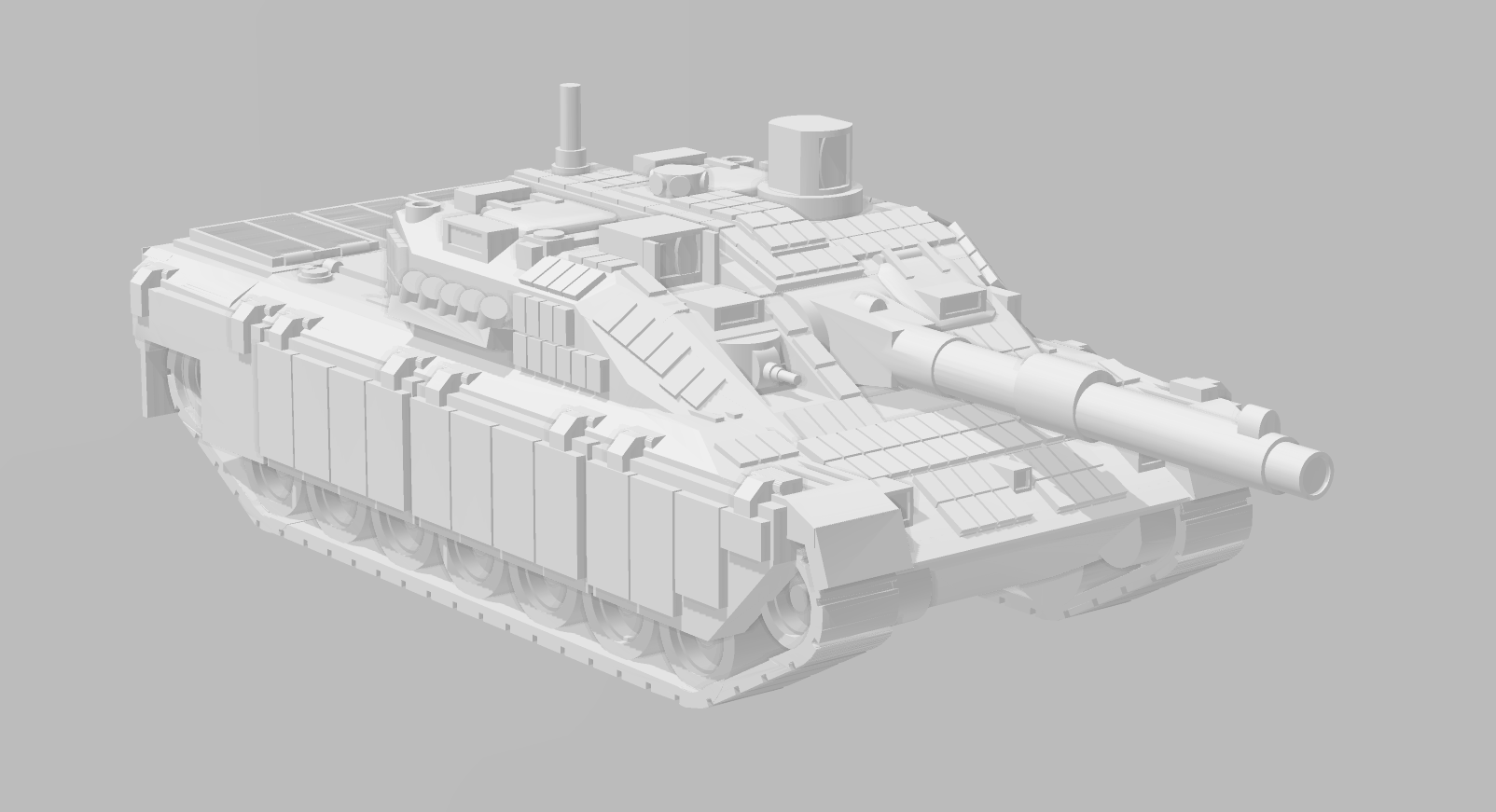 STL file Generic Tank Hunter/Destroyer 🪖・Design to download and 3D ...