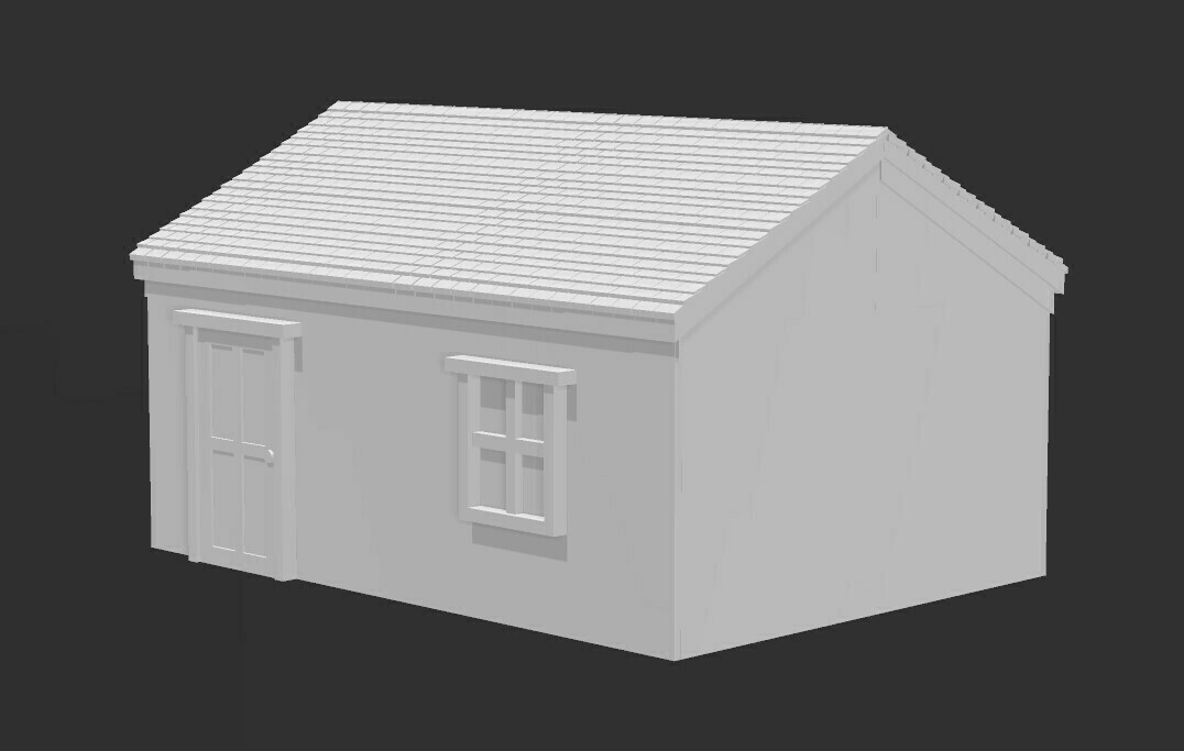STL file SMALL HOUSE・3D printer design to download・Cults