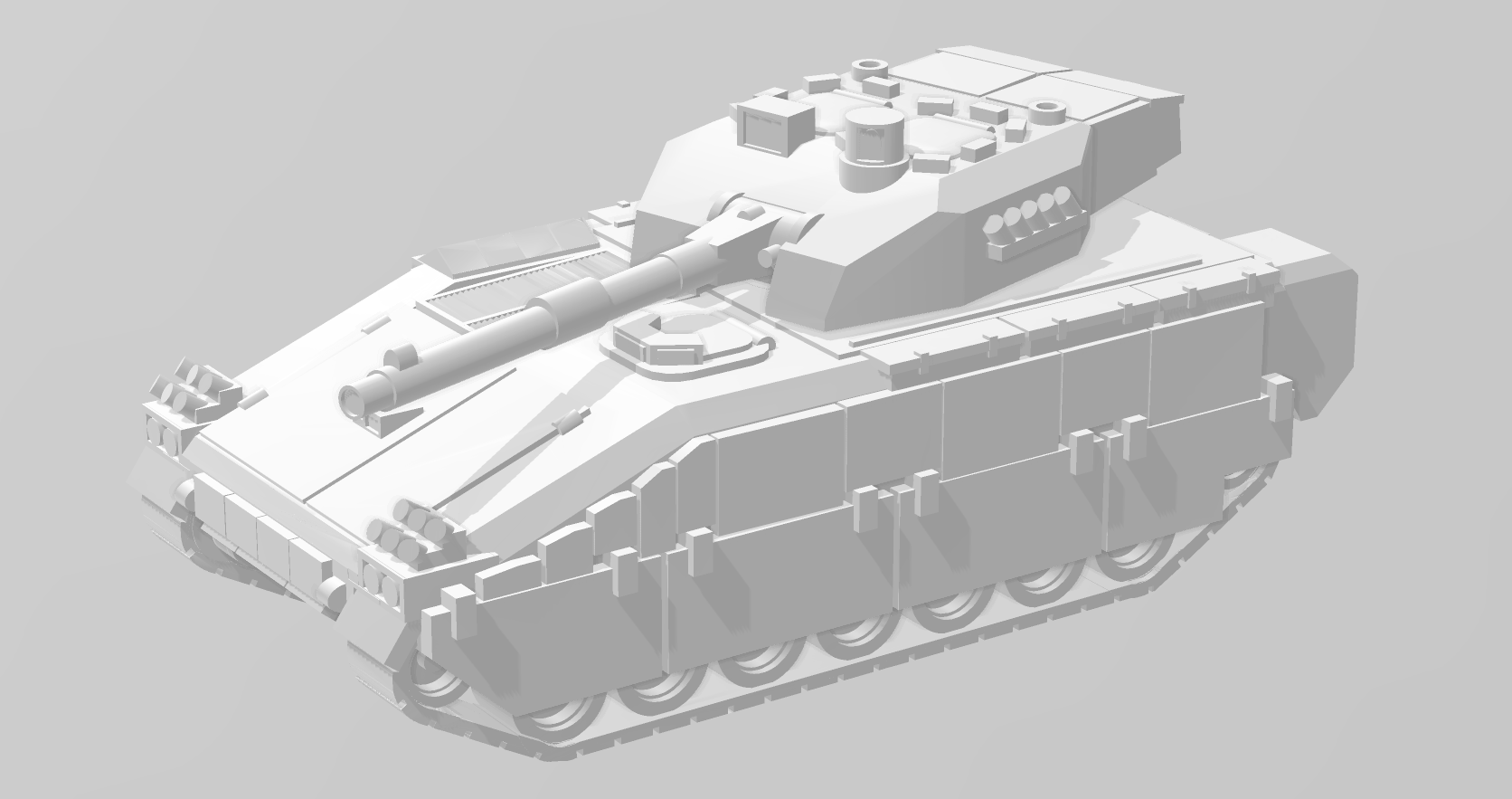 3D file Generic IFV with 2 turrets・3D printable model to download・Cults