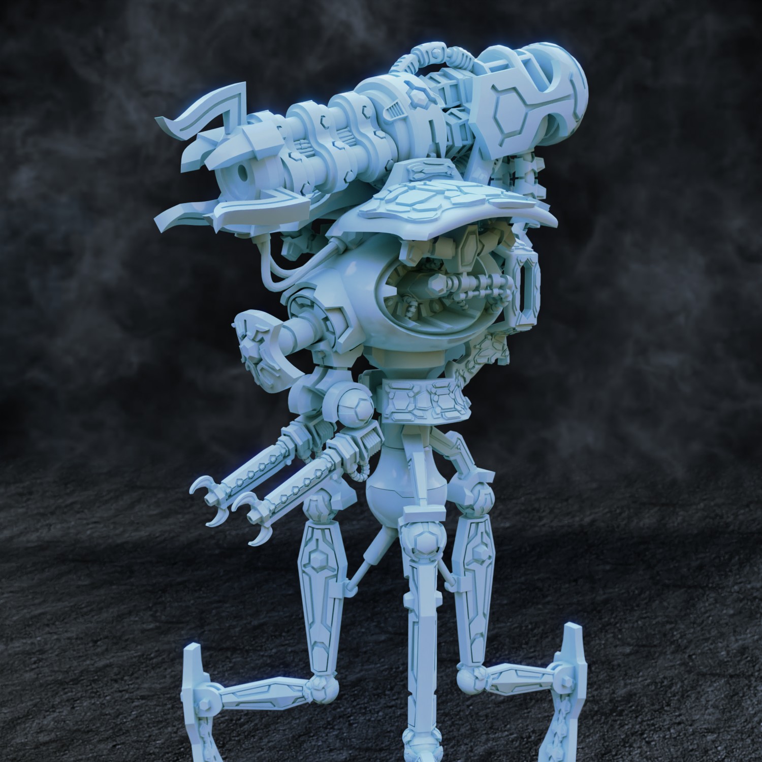 STL file Apocalypse Walker - Star Pharaohs ⭐・3D print model to download ...