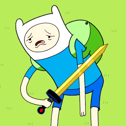 Imprimir en 3D Adventure Time Golden Sword (Temporada 1) *Tamaño de la ...