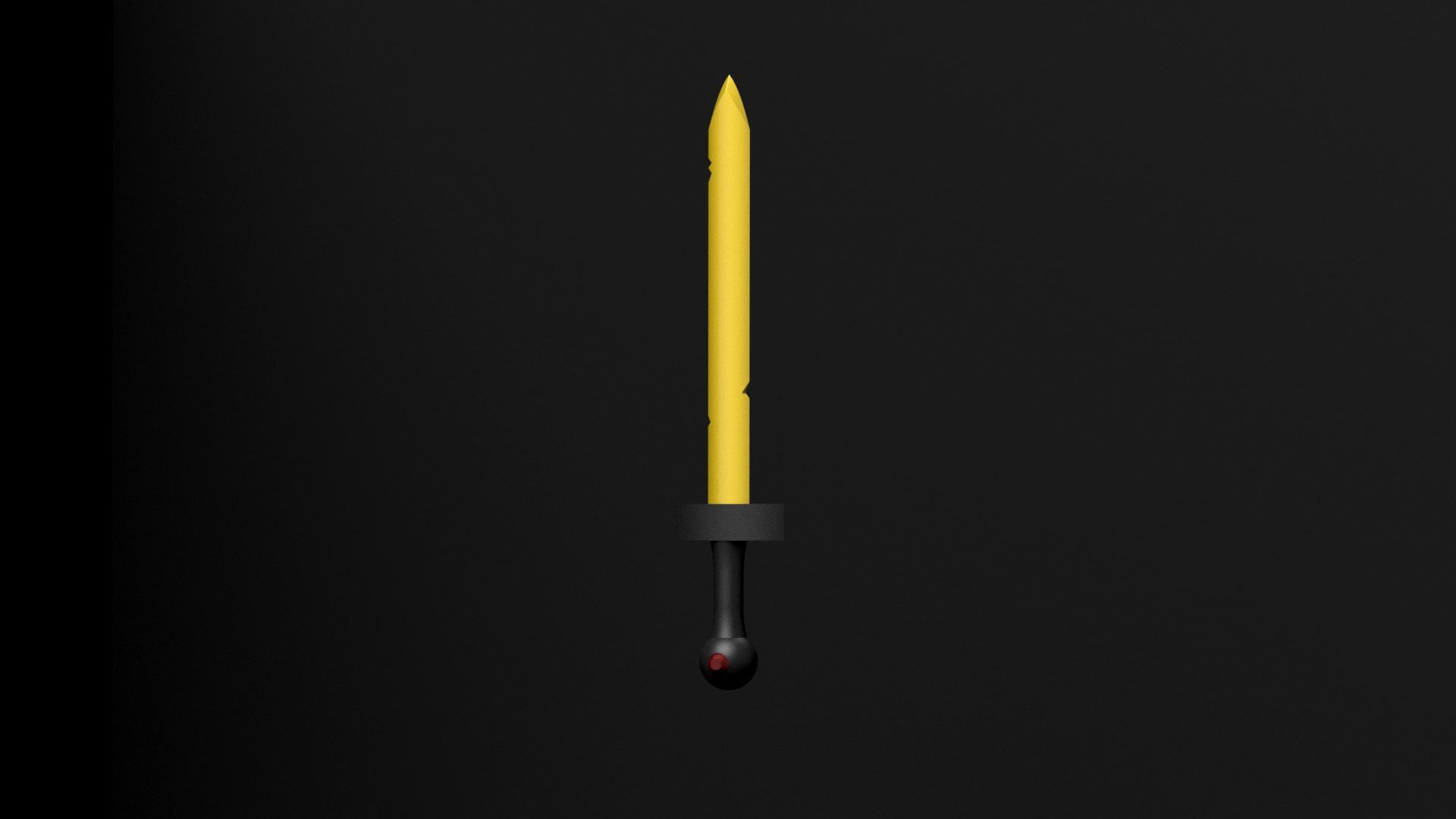 STL file Adventure Time Golden Sword (Season 1) *LIFE SIZE* 🗡️・3D print ...