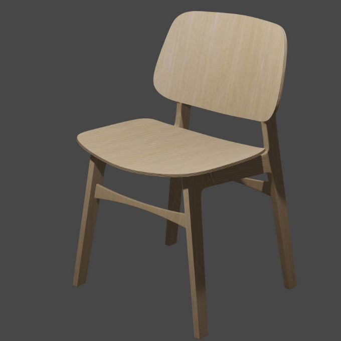 Free STL file Chair for 3d modeling・3D printer design to download・Cults
