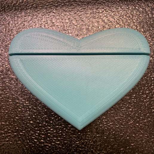 Download STL file Card holder heart shaped • 3D printable template ・ Cults