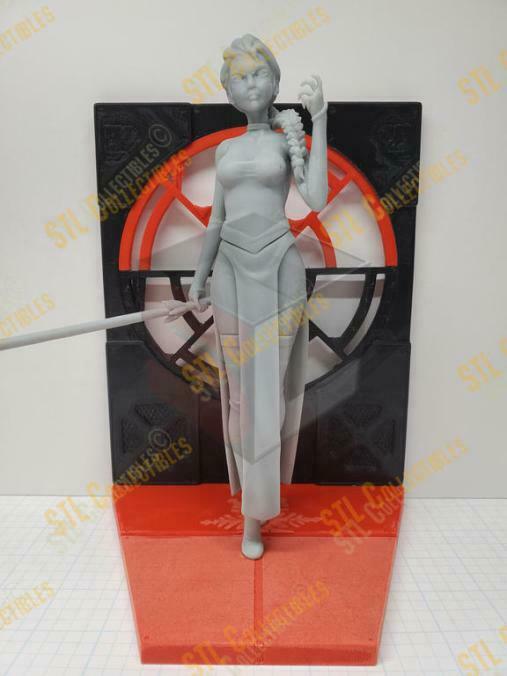Datei OBJ Darth Elsa 👩・Modell für 3D-Druck zum herunterladen・Cults
