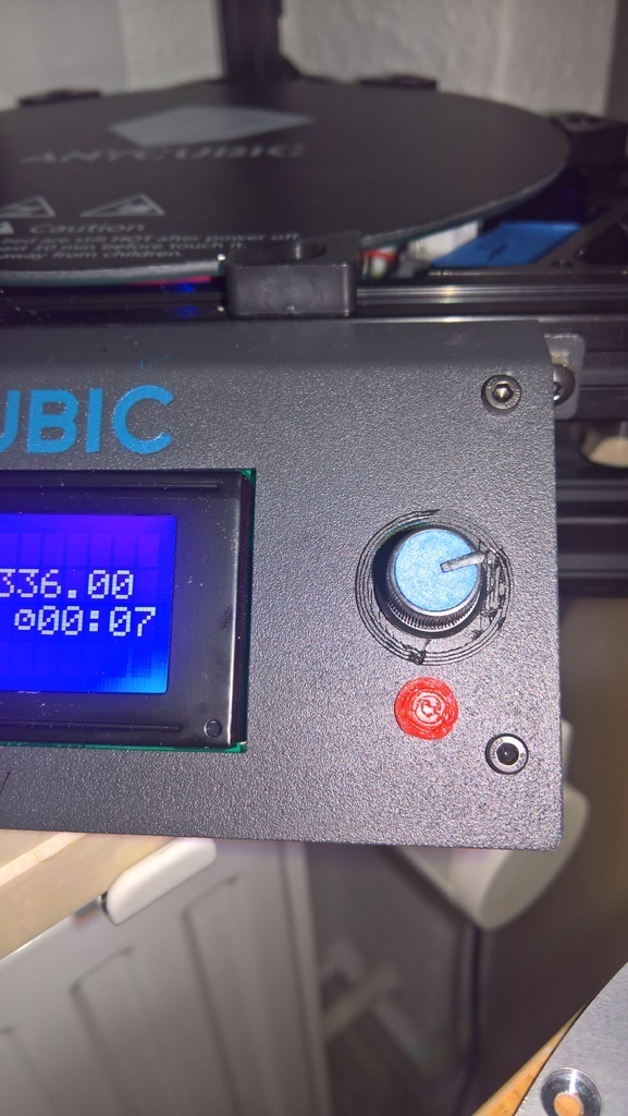 Free 3D file Anycubic Rotary encoder switch cover 🧞‍♂️・Object to ...