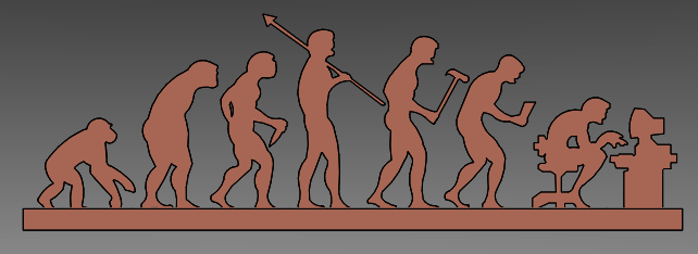Free STL file Evolution・3D printable model to download・Cults