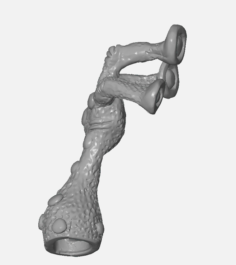 Archivo STL Mano alienígena・Modelo para descargar y imprimir en 3D・Cults