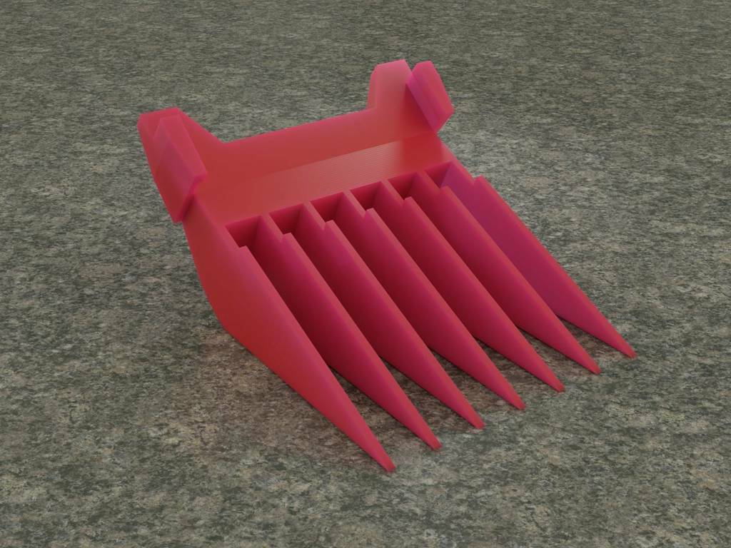 Free 3D file 5/8 Inch Guard for Oster Hair Clippers・3D print object to ...