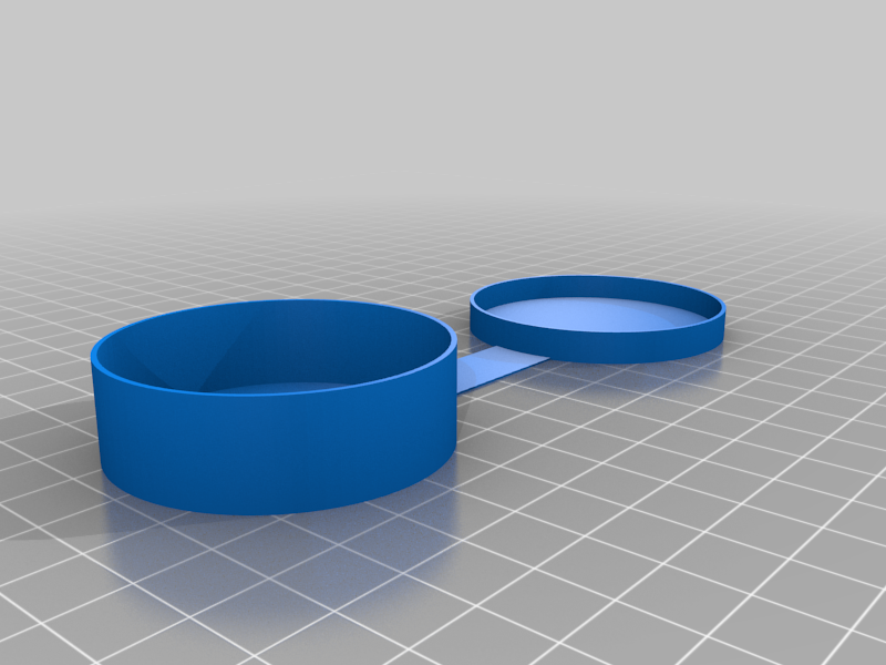 Free STL file Parametric Container With Lid・Object to download and to ...