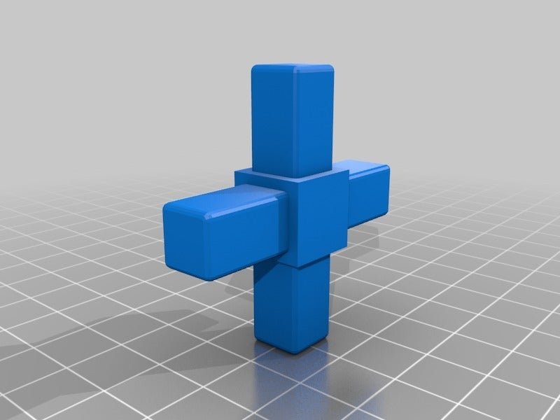 Free STL file Square Tubing Connectors - Complete Set 🟪・Template to ...
