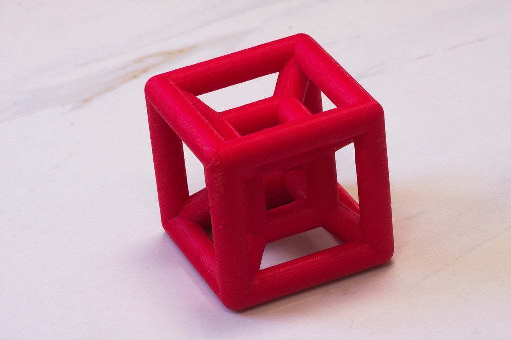Free STL file Cube-Within-a-Cube Ornament・3D printing model to download ...