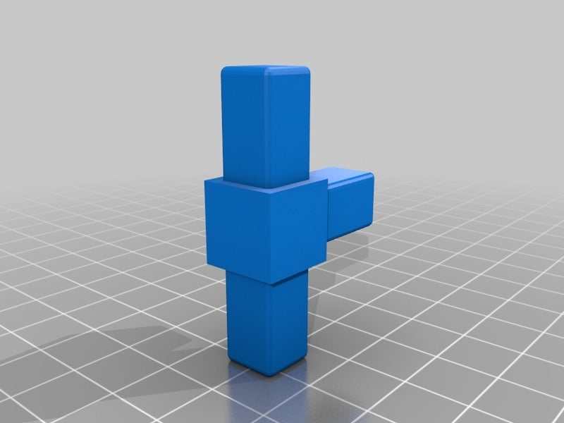 Free STL file Square Tubing Connectors - Complete Set 🟪・Template to ...
