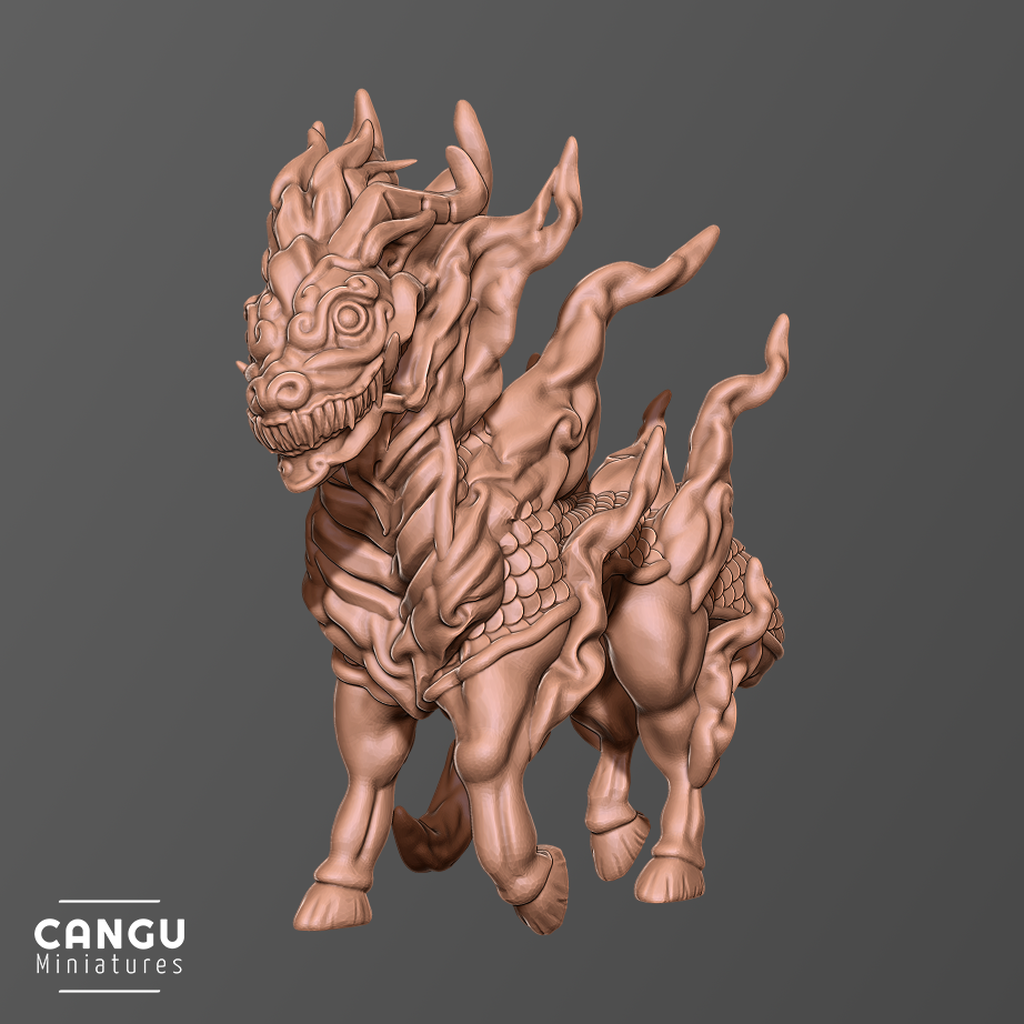 Free STL file Qilin 👹・3D printing idea to download・Cults