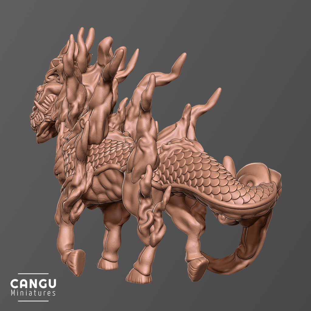 Free STL file Qilin 👹・3D printing idea to download・Cults