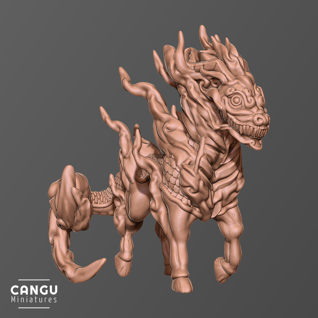 Free STL file Qilin 👹・3D printing idea to download・Cults