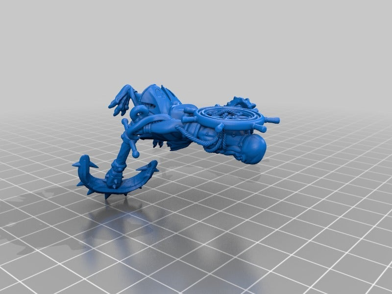 Free STL file Squidhead Submariner・3D print model to download・Cults