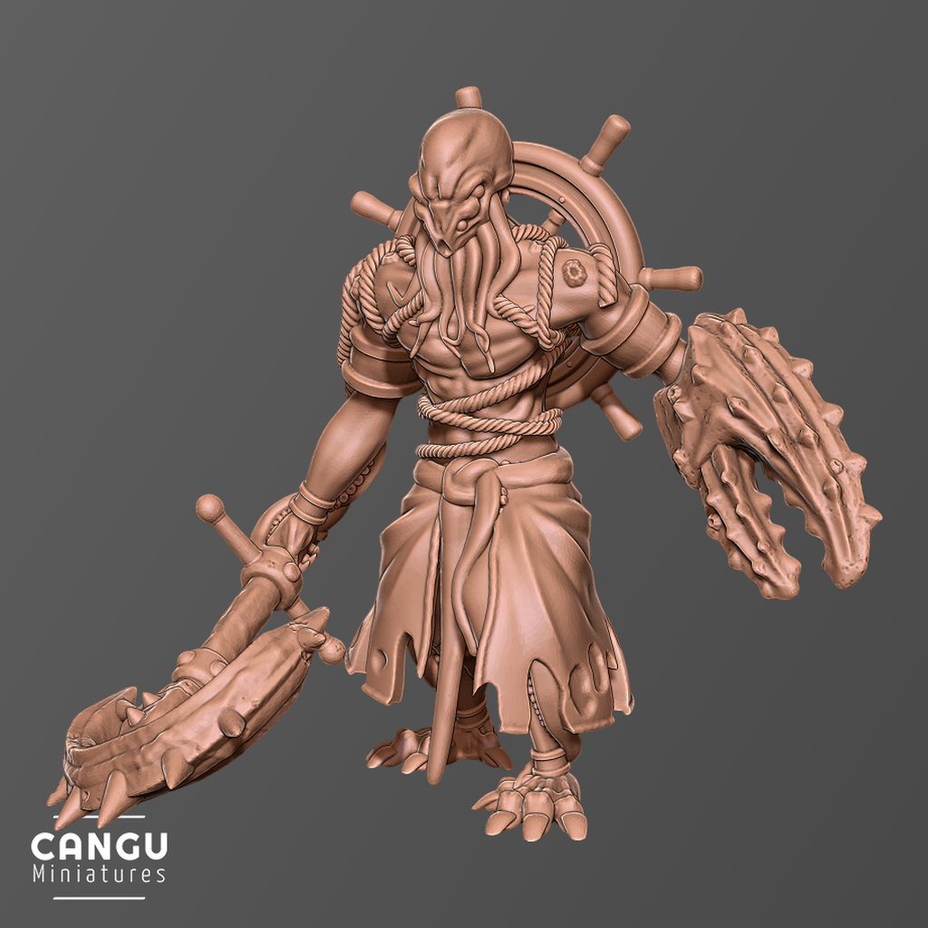 Free STL file Squidhead Submariner・3D print model to download・Cults