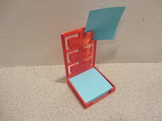 Free 3D file Post-it Note holder・3D print design to download・Cults