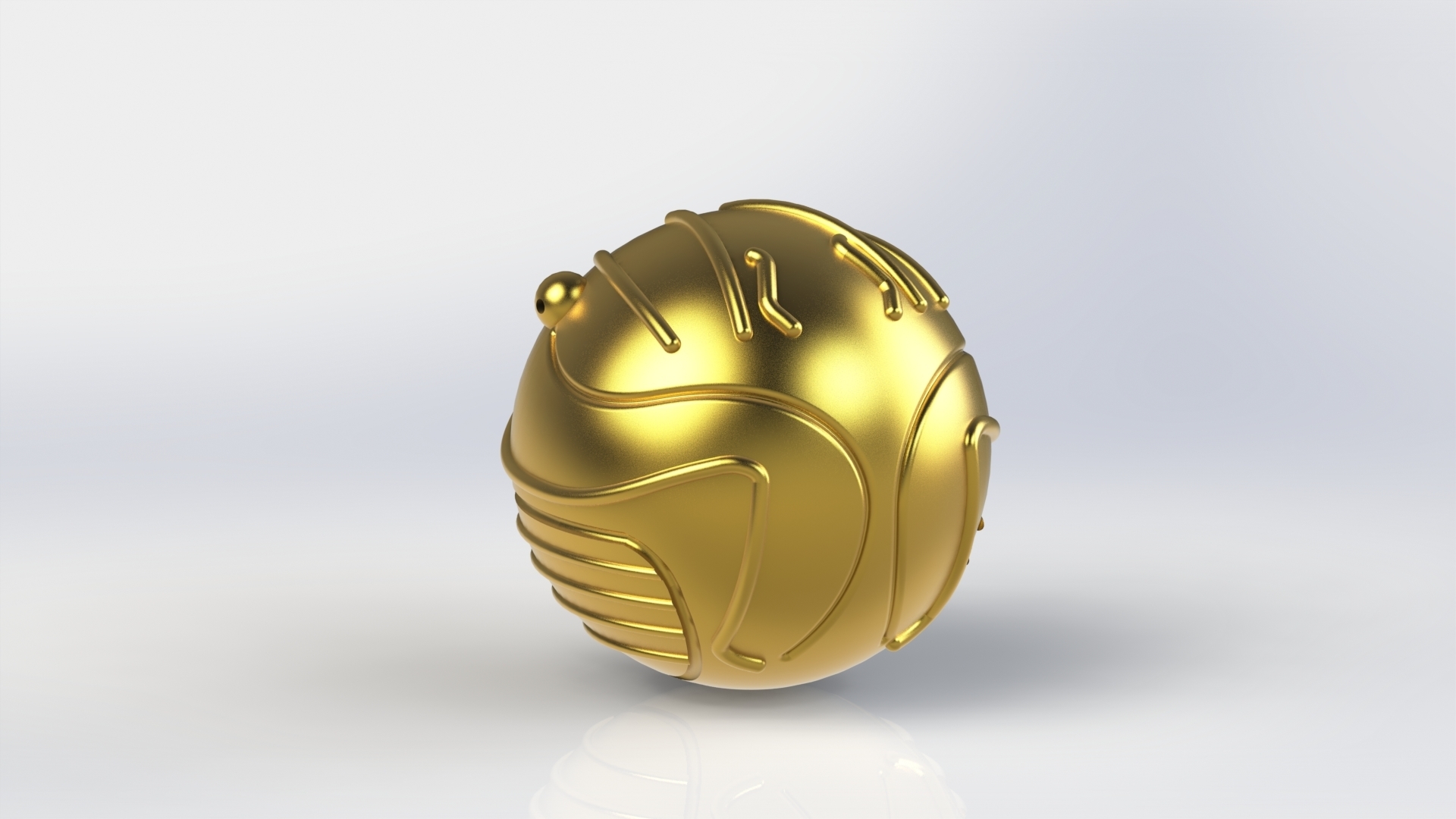 STL file HARRY POTTER Golden Snitch・3D print design to download・Cults