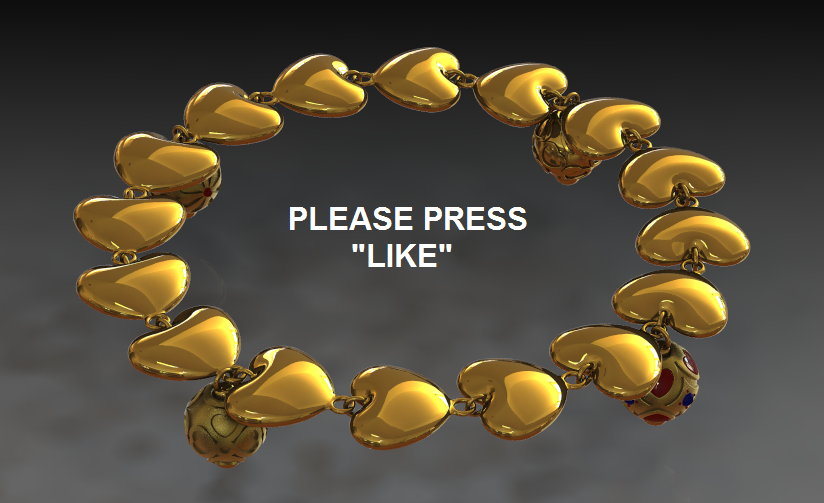 Free STL file Bracelet & charms・3D print design to download・Cults