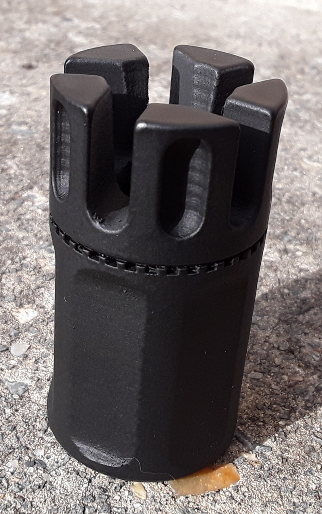 Free 3D file PWS CQB 556 Muzzle Device to suit Gel Blaster・3D print ...